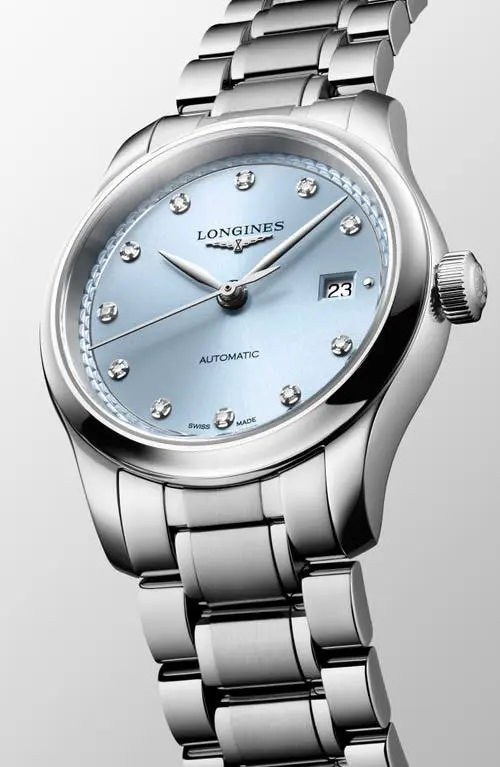 LONGINES Master Collection Diamond Automatic Bracelet Watch