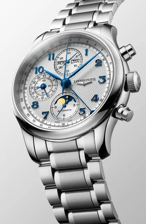 LONGINES Master Collection Automatic Moon Phase Bracelet Watch