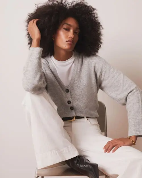 Mint Velvet V-neck Knit Cardigan