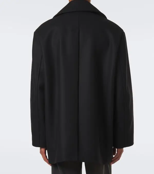 Acne Studios Double-breasted Wool-blend Peacoat