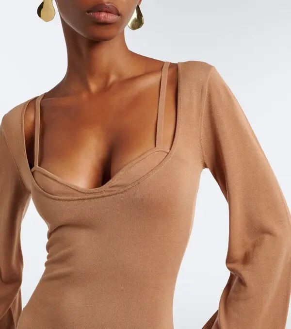 AYA MUSE Zair Layered Gown