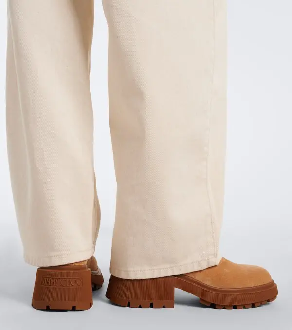 JIMMY CHOO Tamia Suede Chelsea Boots