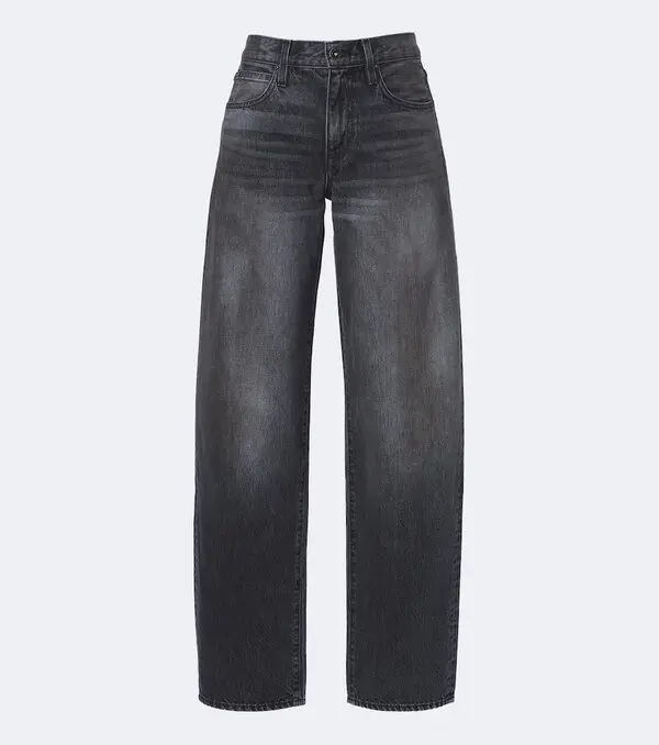 SLVRLAKE Hailey Barrel-leg Jeans