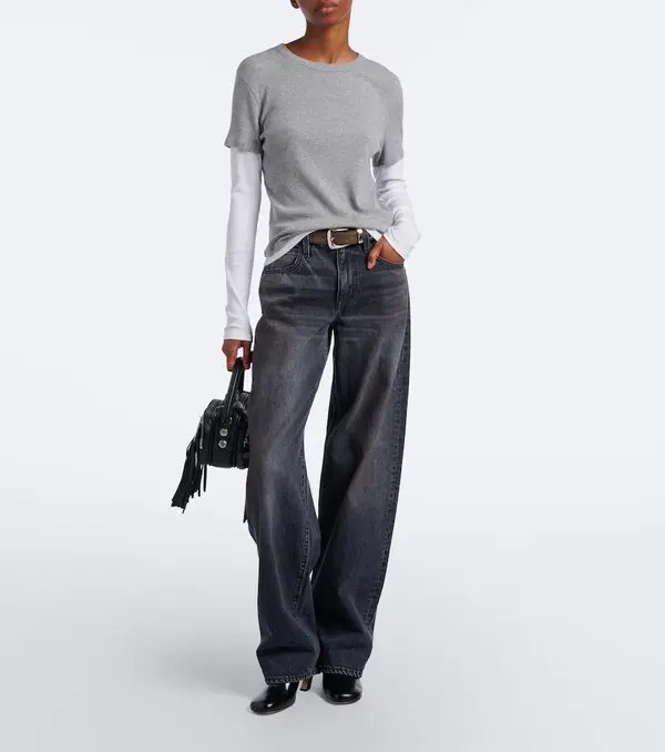SLVRLAKE Hailey Barrel-leg Jeans