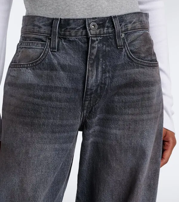 SLVRLAKE Hailey Barrel-leg Jeans