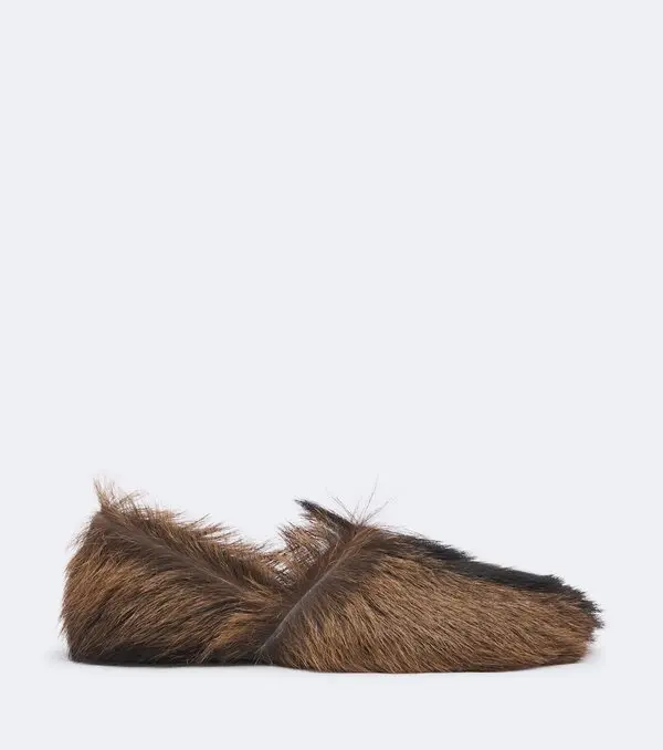 LEMAIRE Shearling Slip-on Shoes