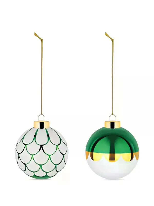ALESSI Delight Christmas Baubles