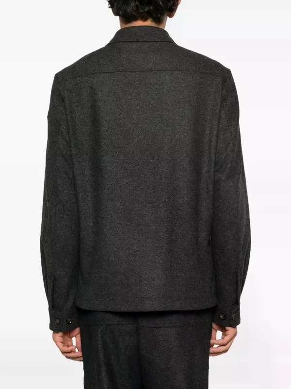 Moncler Logo-patch Overshirt Jacket