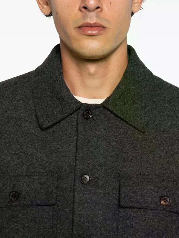 Moncler Logo-patch Overshirt Jacket