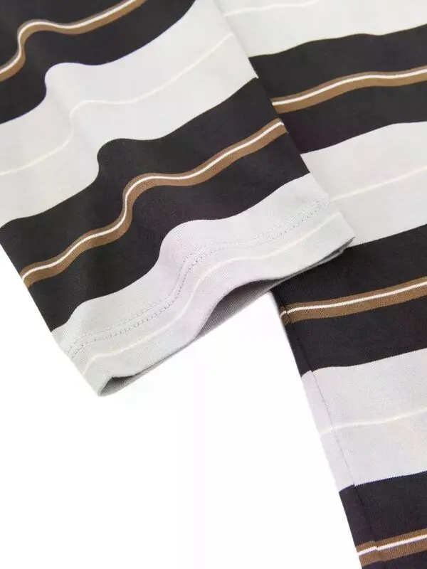 LESS Stripe-print Relaxed-fit T-shirt