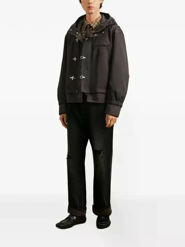 CROQUIS Hooded Lobster-claw Clasp Jacket