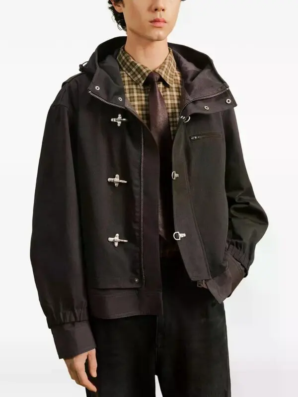 CROQUIS Hooded Lobster-claw Clasp Jacket
