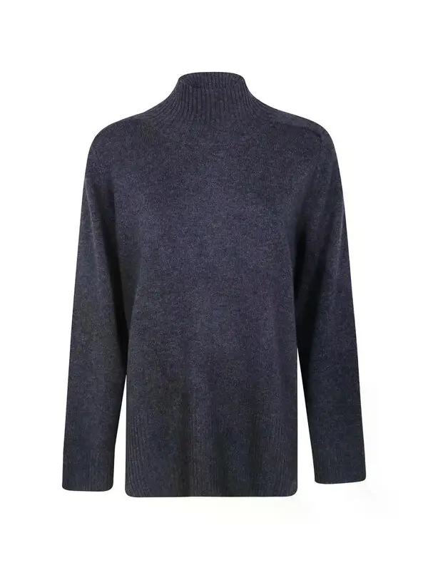 Paul Smith Dark- Wool-cashmere High-neck Knit Sweater