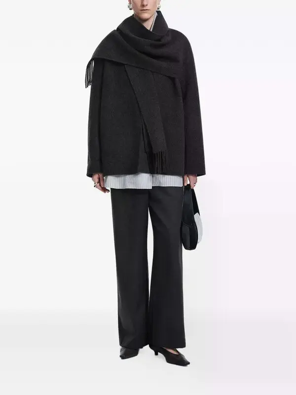 JNBY Fringed Cropped Coat