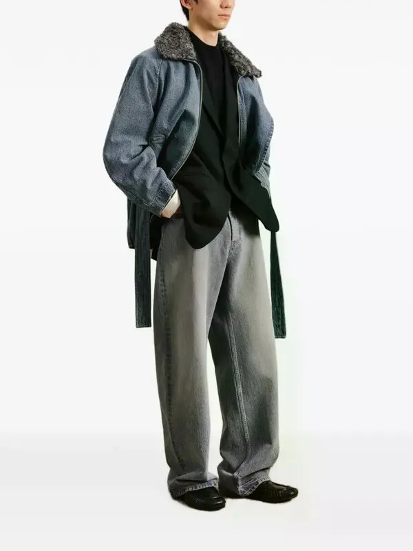 CROQUIS Raglan-sleeve Denim Jacket