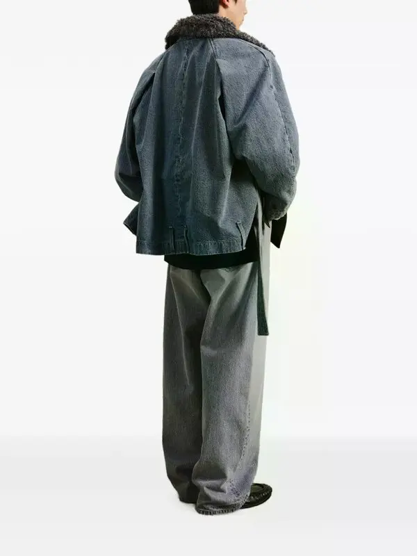 CROQUIS Raglan-sleeve Denim Jacket