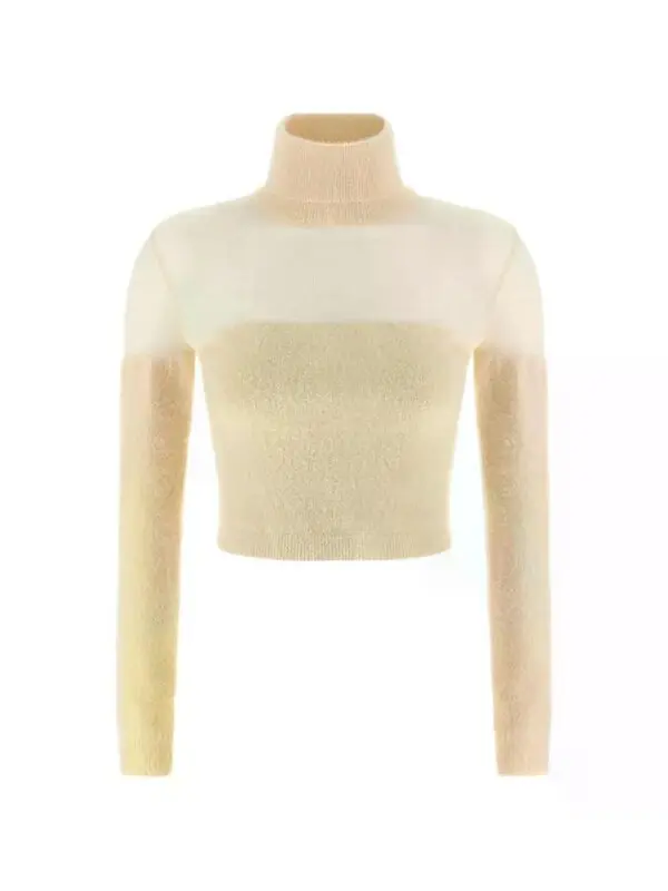 Elisabetta Franchi High-neck Panelled Sweater