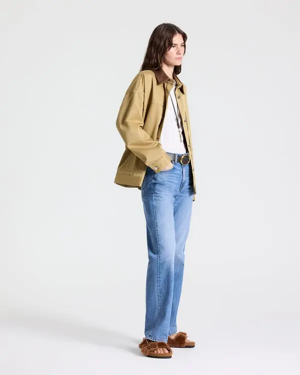 TWP Kent St Jean In Heavy Denim