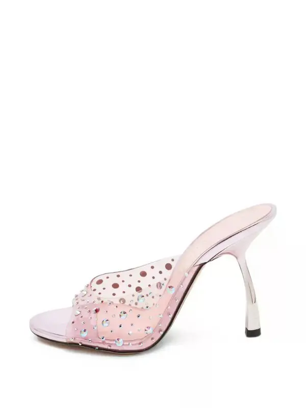 PIFERI Tiana Crystal-embellished Sandals