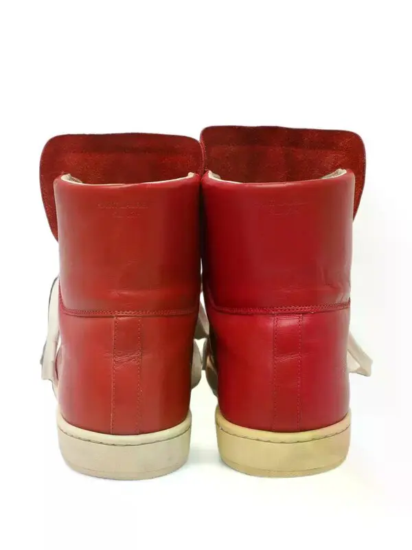Saint Laurent Court Classic Sl/01h High-top Sneakers - Red