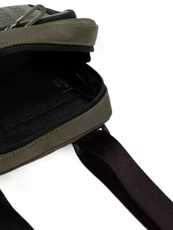 AERONAUTICA MILITARE Large Spitfire Logo-print Messenger Bag