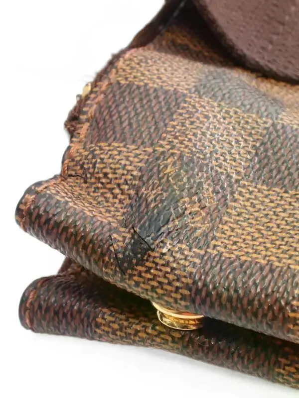 LOUIS VUITTON 2008 Beaubourg Damier Ebene Tote Bag