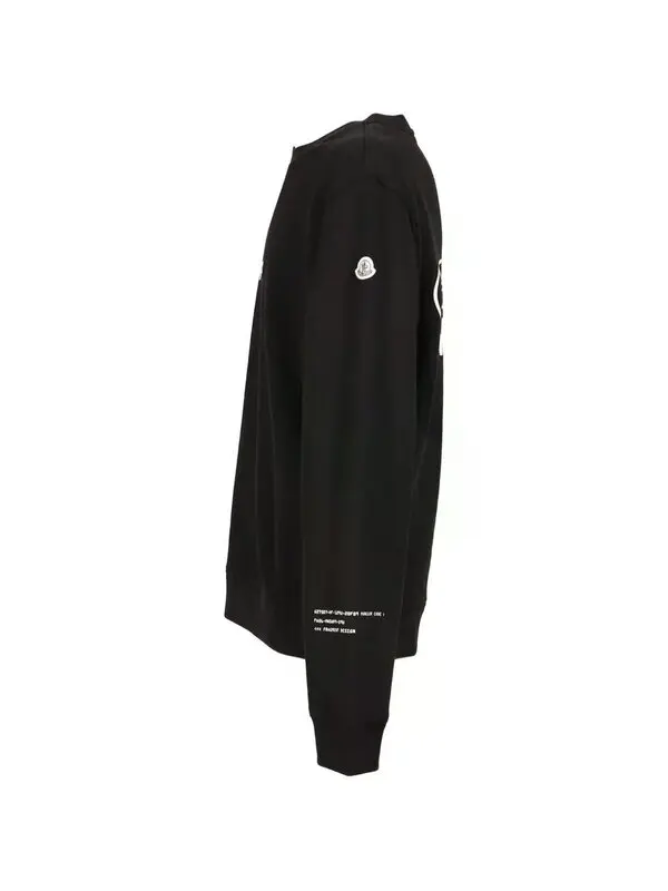 Moncler X Fragment Logo-print Cotton Sweater