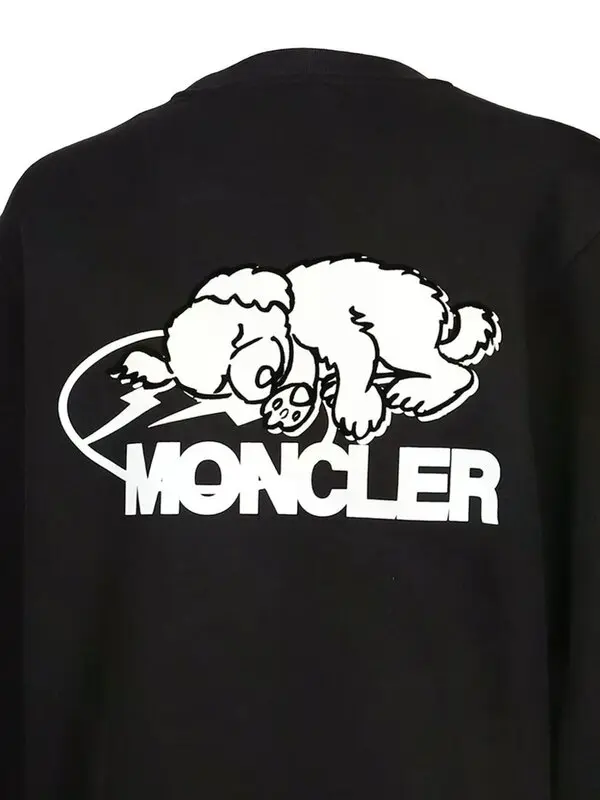 Moncler X Fragment Logo-print Cotton Sweater