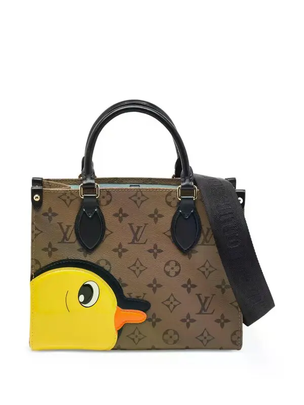 LOUIS VUITTON X Sun Yitian 2020 Duck Monogram Tote Bag