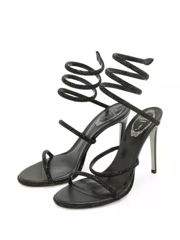 Rene Caovilla Cleo Satin Sandals