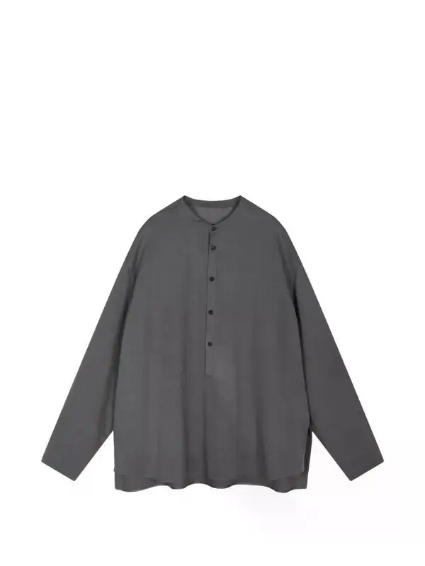CROQUIS Oversized Long-sleeve Shirt