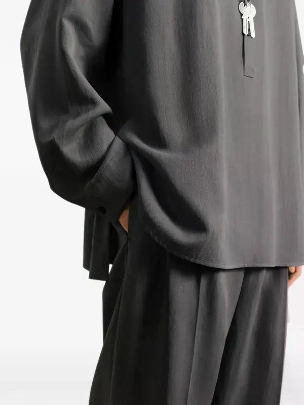 CROQUIS Oversized Long-sleeve Shirt