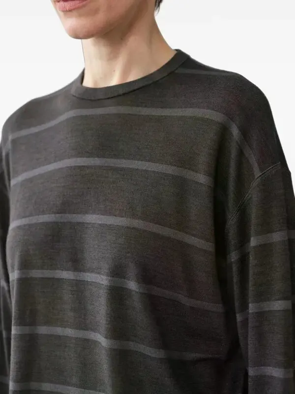 LESS Striped Wool Sweater