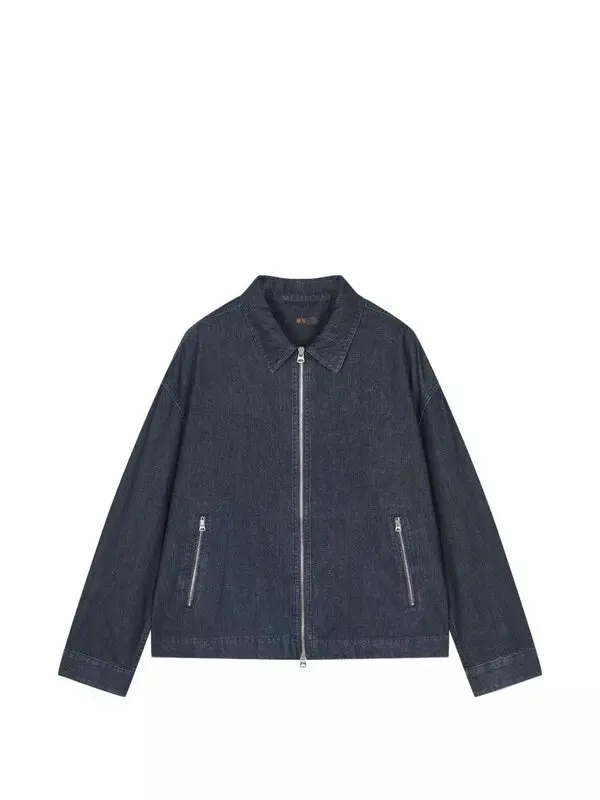 CROQUIS Zip-up Denim Jacket