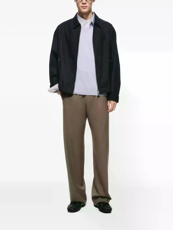 CROQUIS Zip-up Denim Jacket