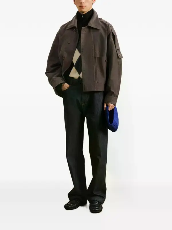 CROQUIS Relaxed-fit Cargo Military Jacket