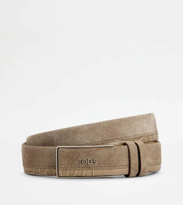 TOD'S Belt In Suede