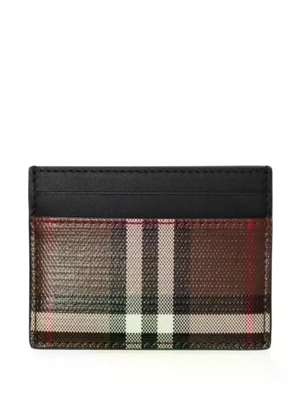 Burberry Check Card Case