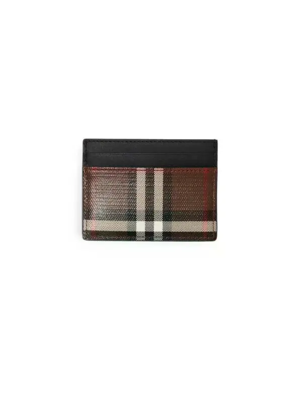 Burberry Check Card Case