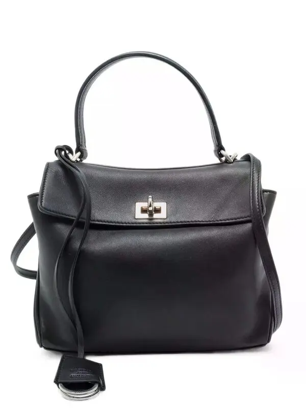 Balenciaga Mini Rodeo Turn-lock Tote Bag - Black