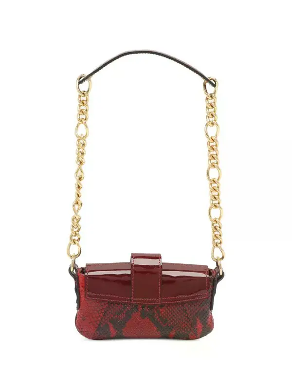 Dolce & Gabbana Snakeskin-embossed Shoulder Bag
