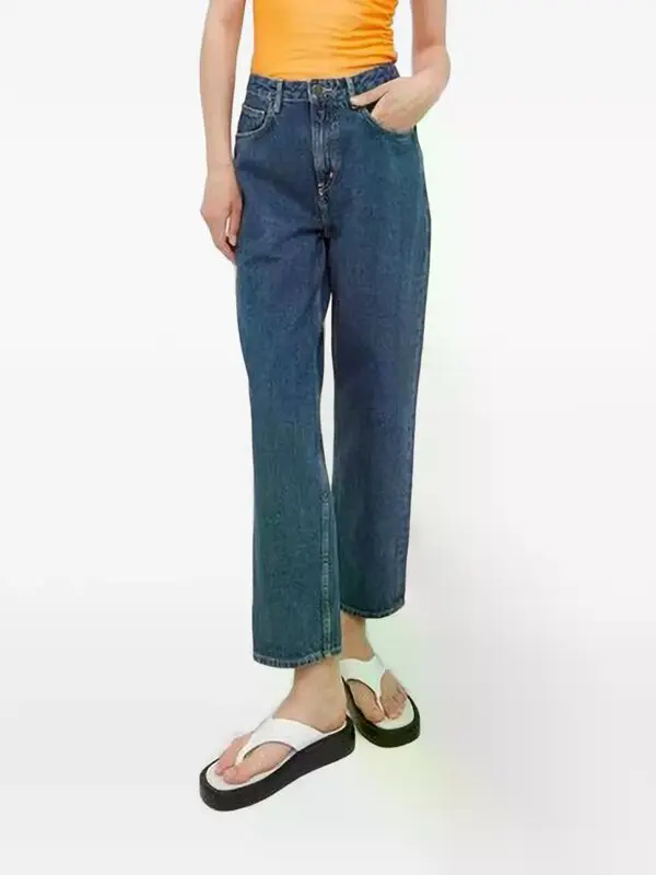 American Vintage Logo-patch Jeans