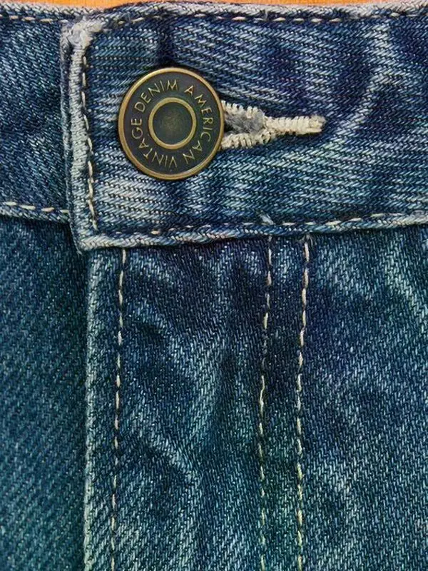 American Vintage Logo-patch Jeans