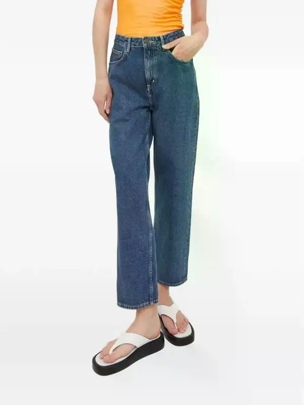 American Vintage Logo-patch Jeans - Blue