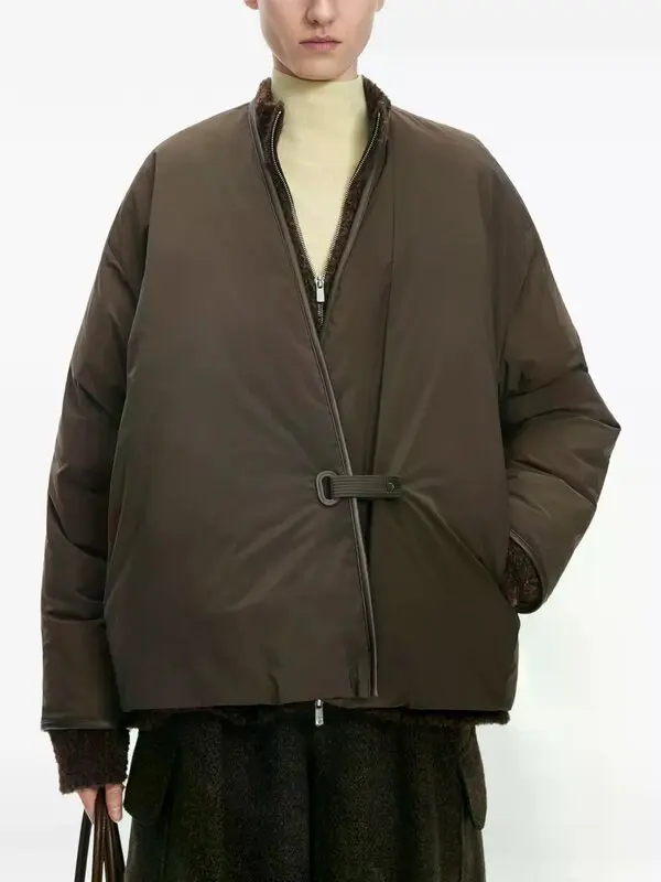 JNBY Diagonal-placket Puffer Jacket