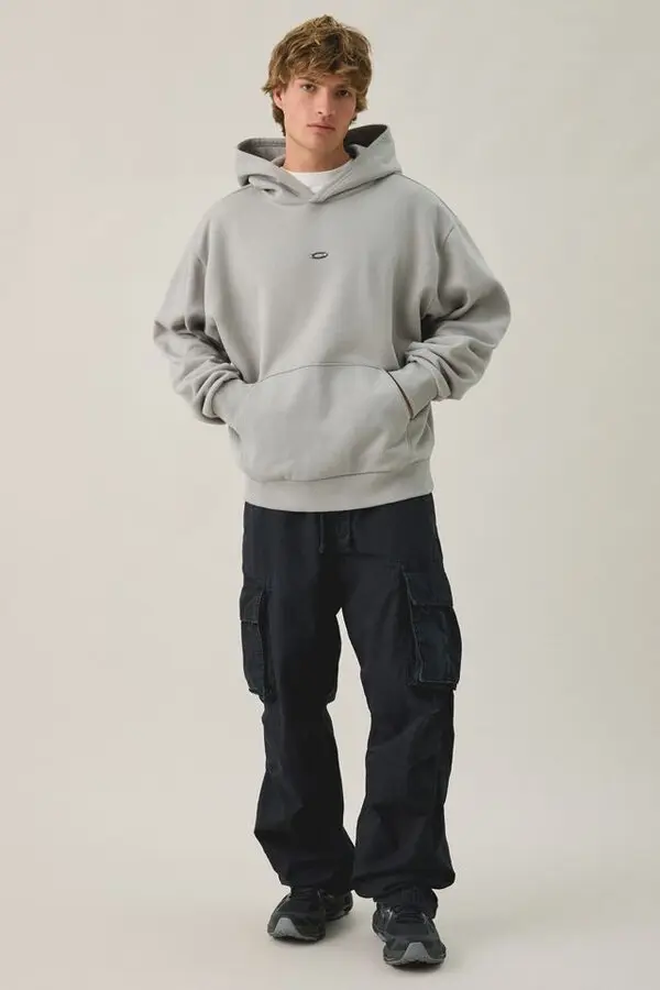 Oakley Metal Rise Logo Hoodie Sweatshirt