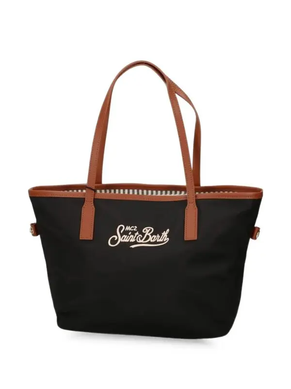 MC2 SAINT BARTH Handbag Mid Nylon "city Bag Mid Nylon - Black