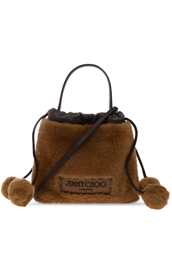JIMMY CHOO Drawstring’ Bag - Brown