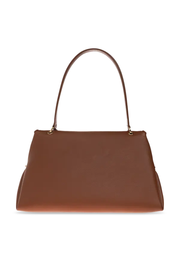 FERRAGAMO Leather Bag With Logo