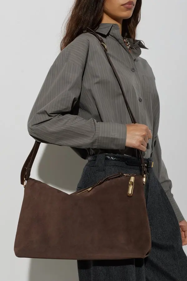 Furla Debby Medium Bag - Brown